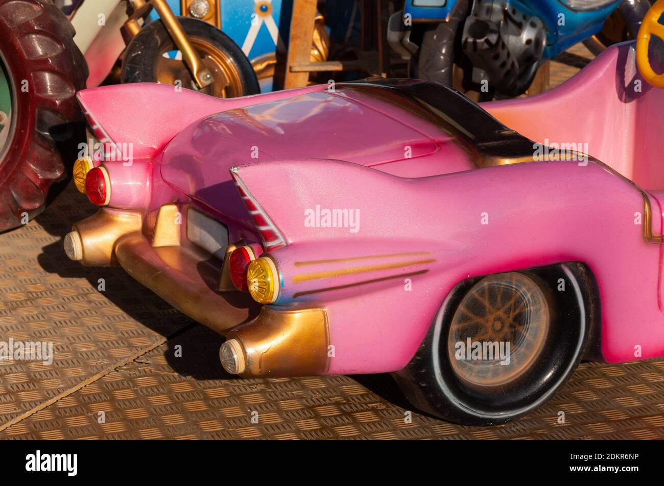 vintage classic pink toy retro car cabriolet Stock Photo - Alamy