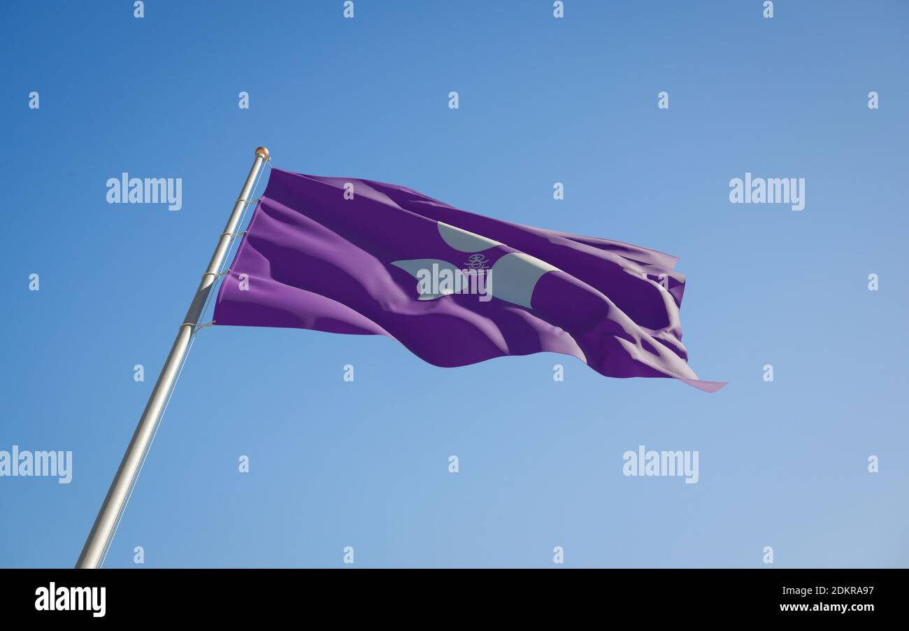 Gunma flag hi-res stock photography and images - Alamy