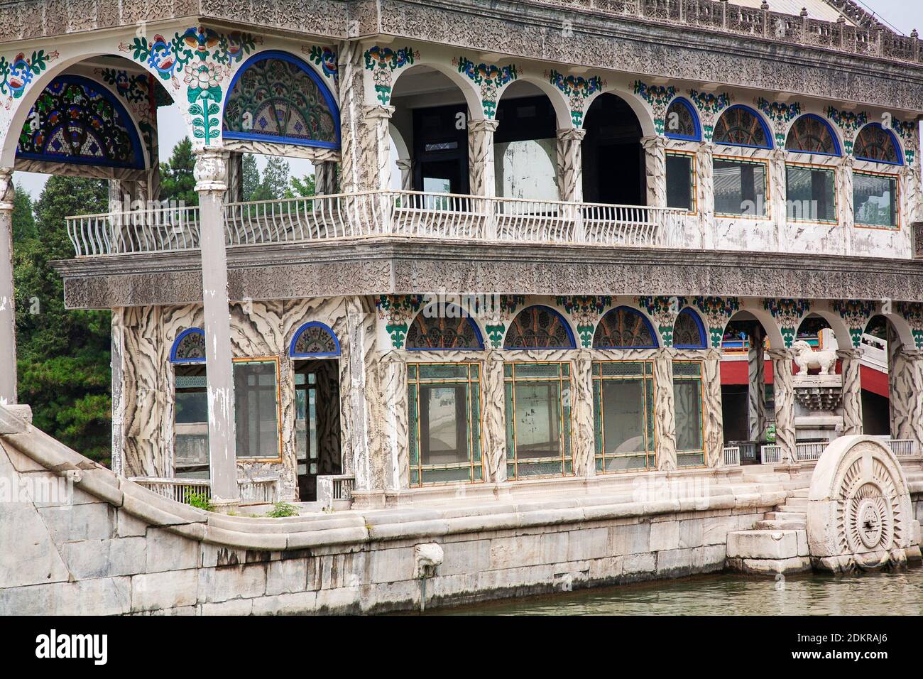 Marble Boat In Summer Palace High Resolution Stock Photography and ...