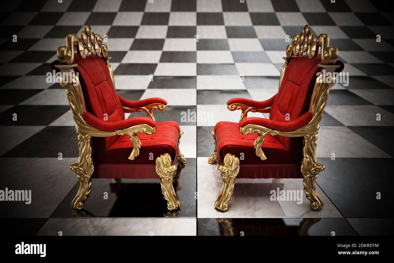 Red velvet throne hi-res stock photography and images - Alamy