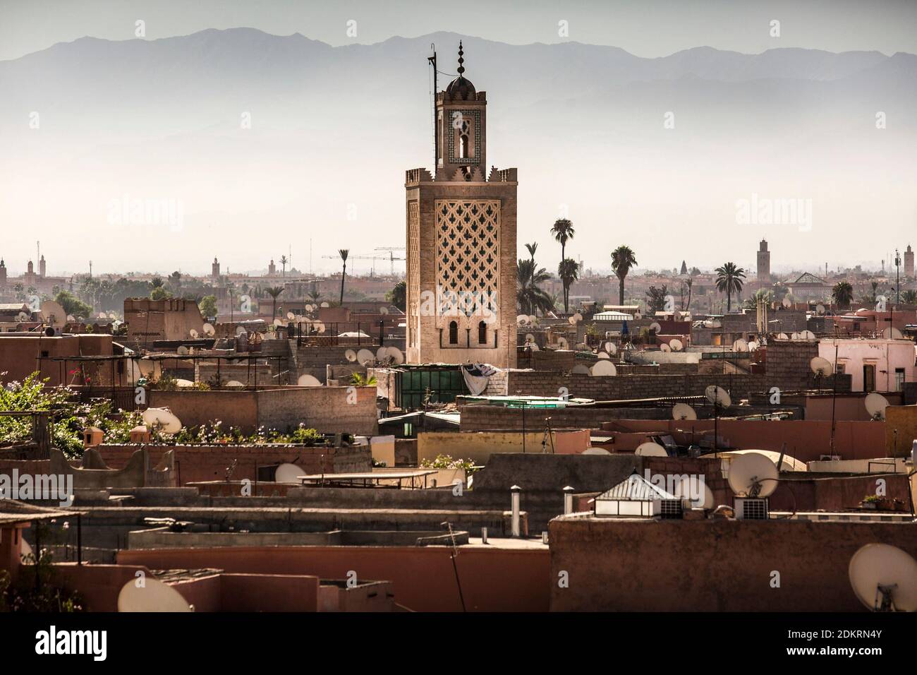A view of the old Medina in Marrakech Stock Photo - Alamy