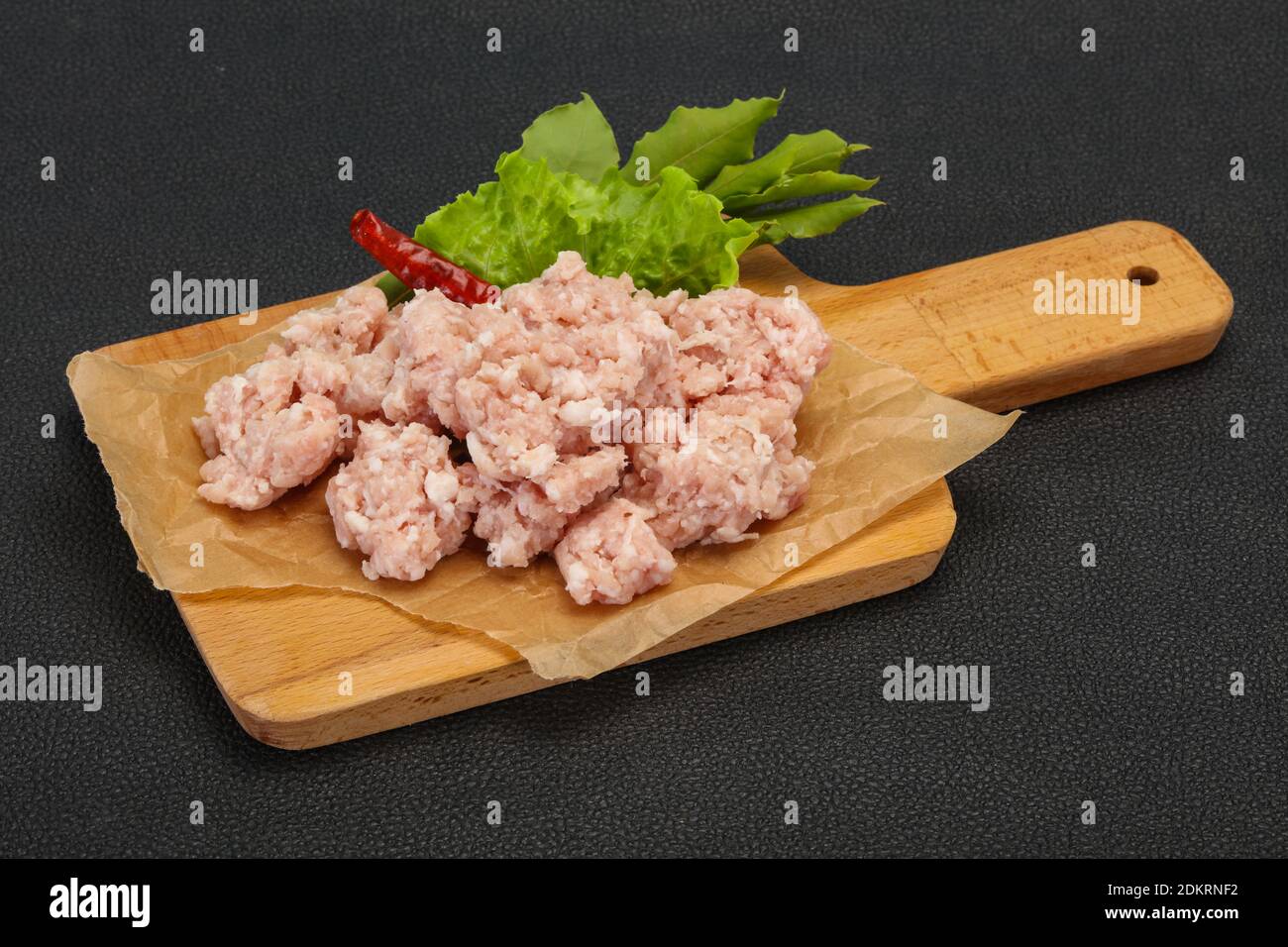 Homemade pork minced meat ready for cooking Stock Photo - Alamy