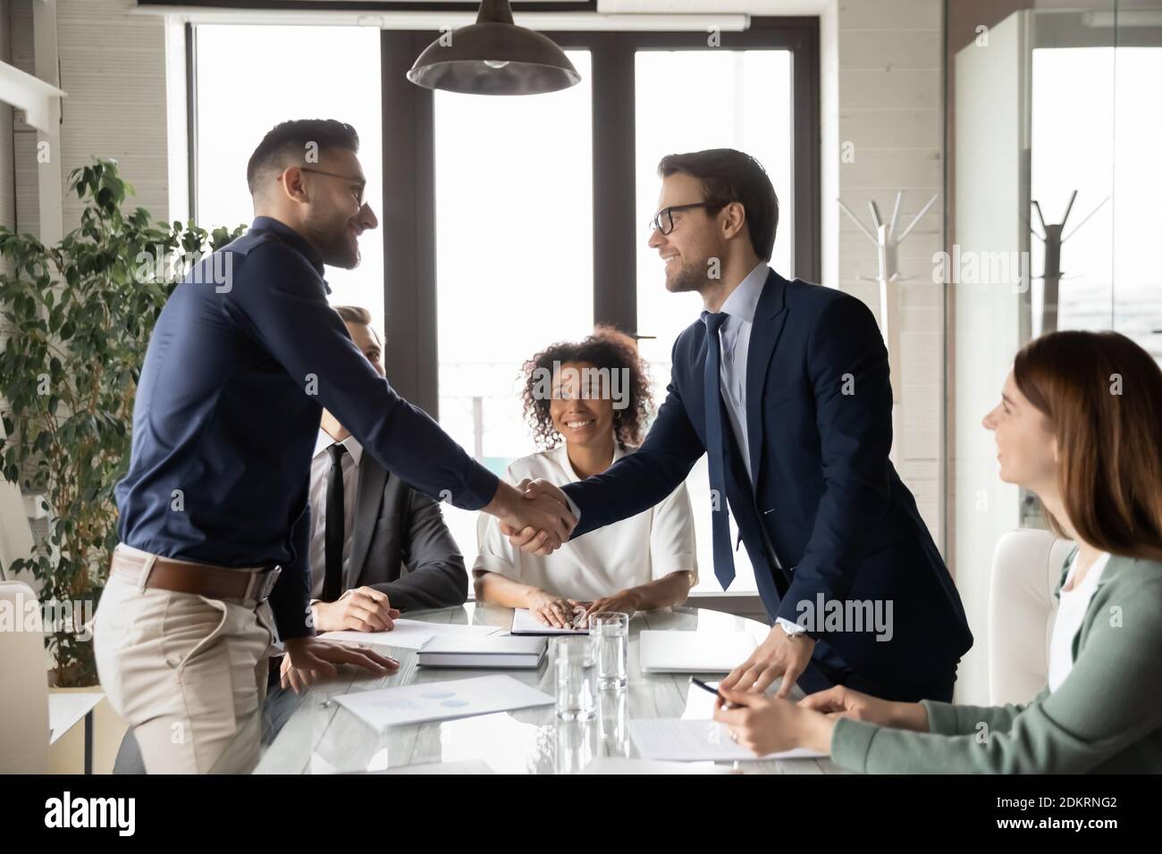 Businessmen insure hi-res stock photography and images - Alamy