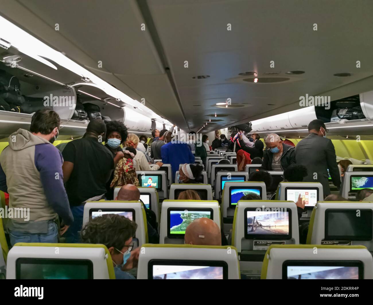 People Inside Plane