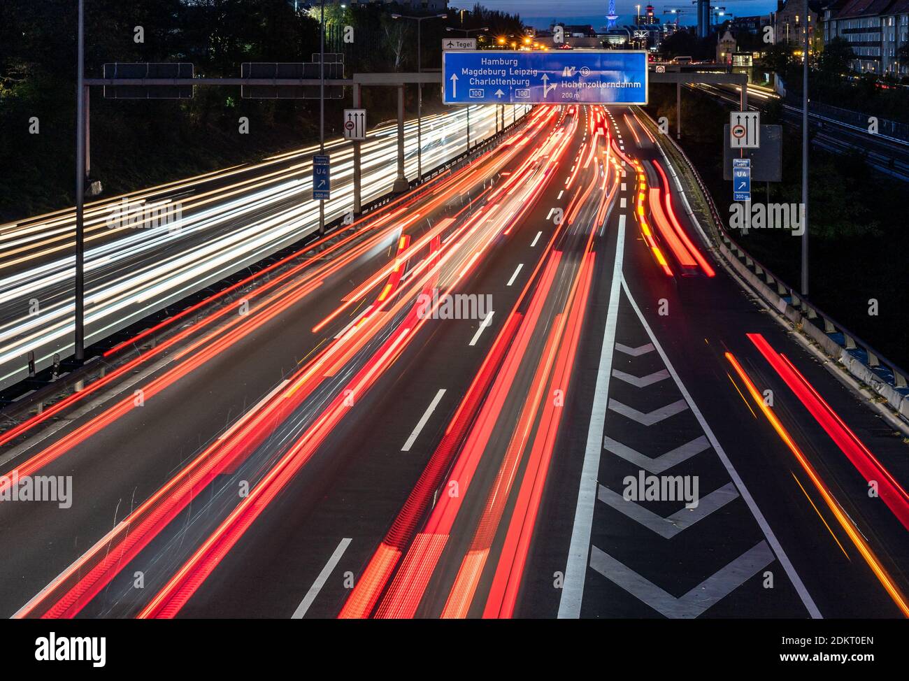 Berlin autobahn sign hi-res stock photography and images - Alamy