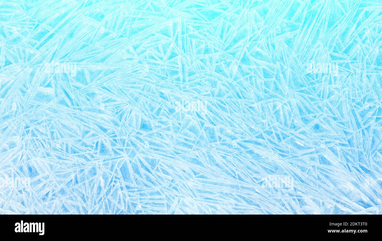 beautiful ice with lights Stock Photo - Alamy