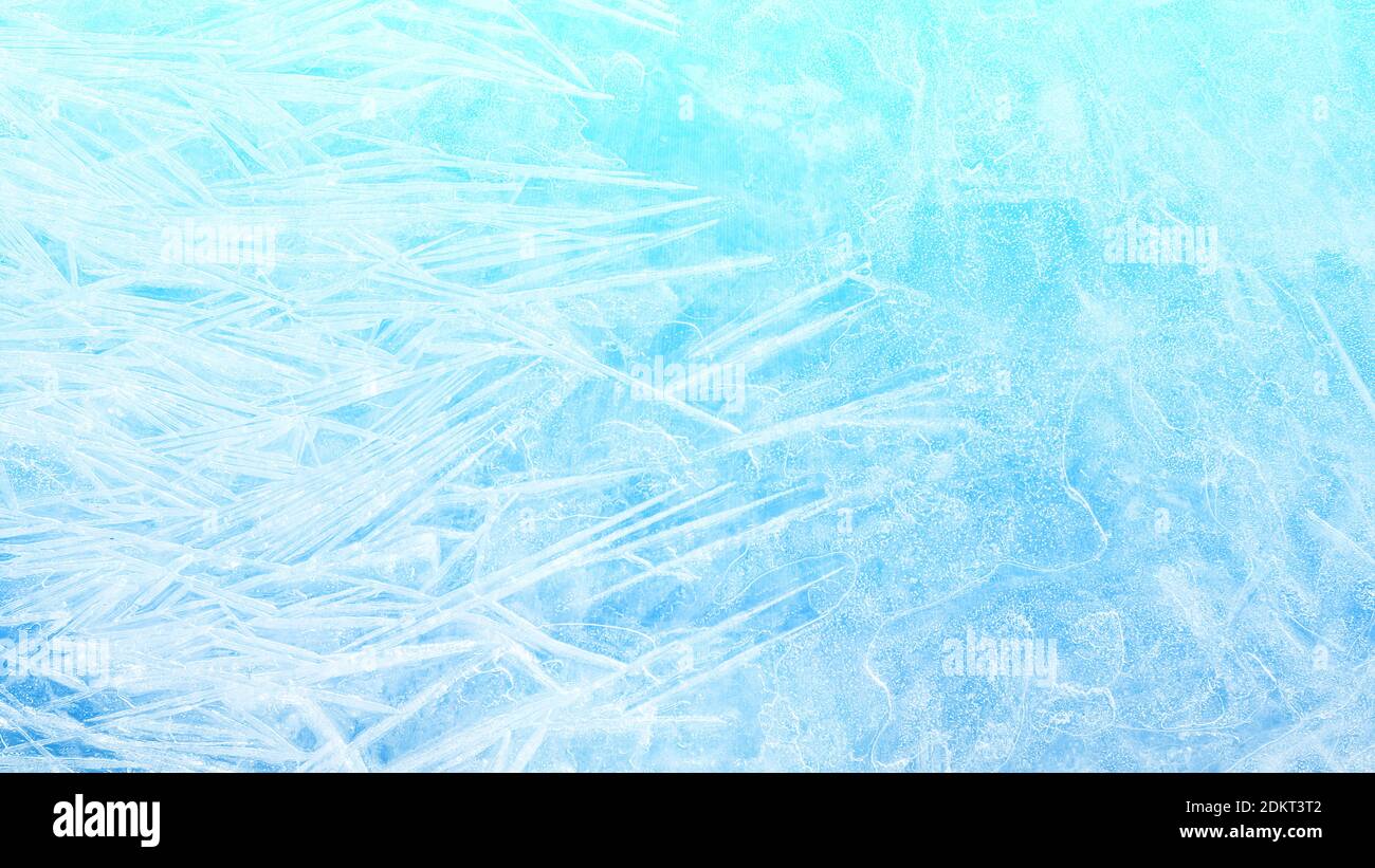beautiful ice with lights Stock Photo - Alamy