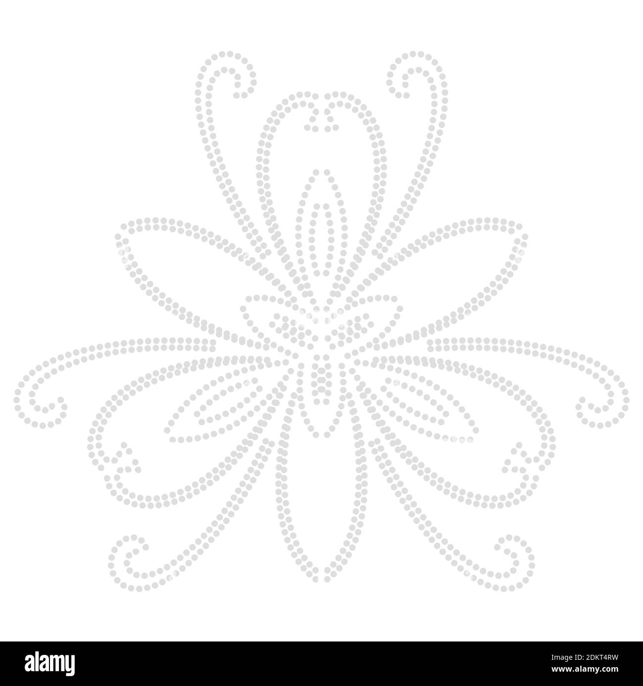 Art light dot pattern Cut Out Stock Images & Pictures - Alamy