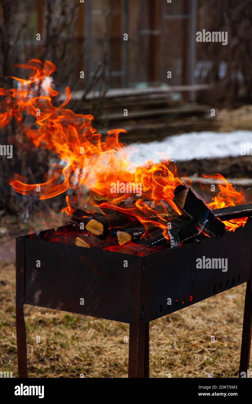 Flaming birch hi-res stock photography and images - Alamy