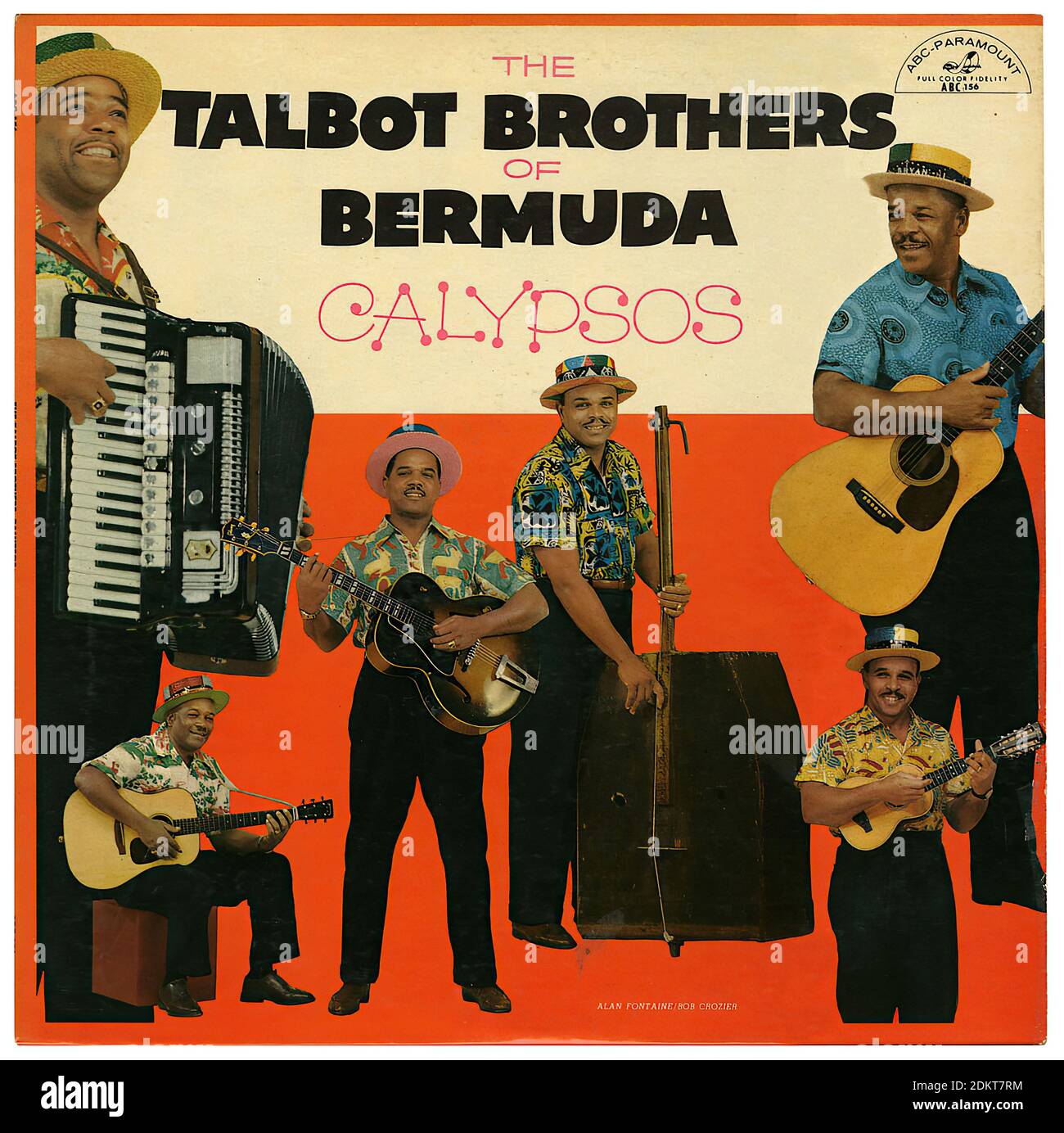 The Talbot Brothers of Bermuda, Calypso - Vintage Record Cover Stock ...