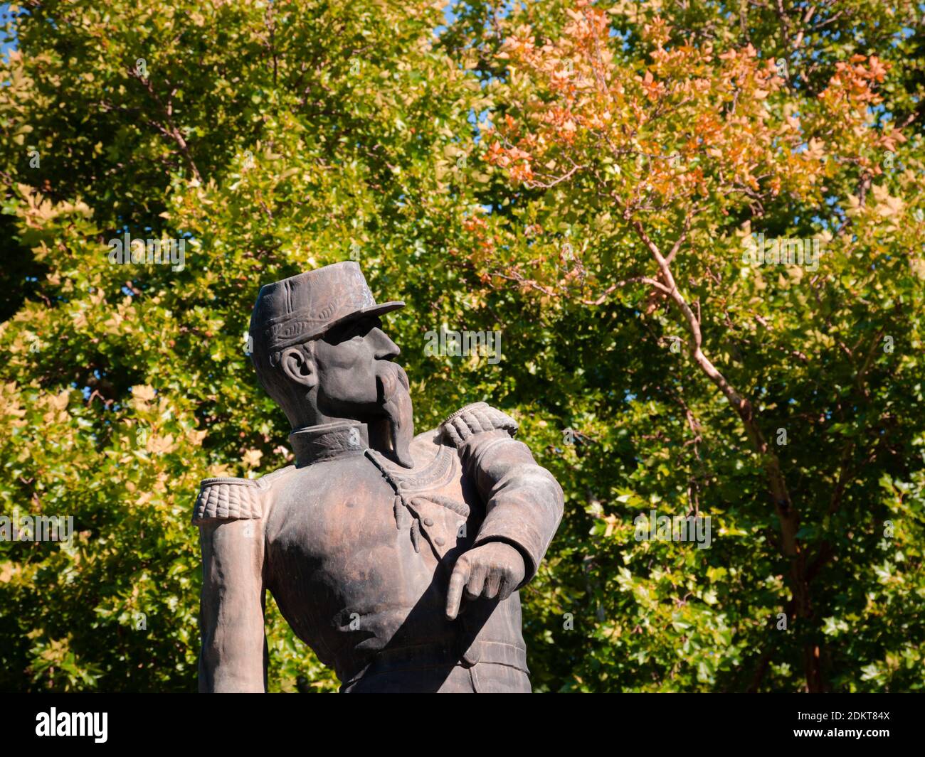 Statue of Leandro Gomez Stock Photo - Alamy