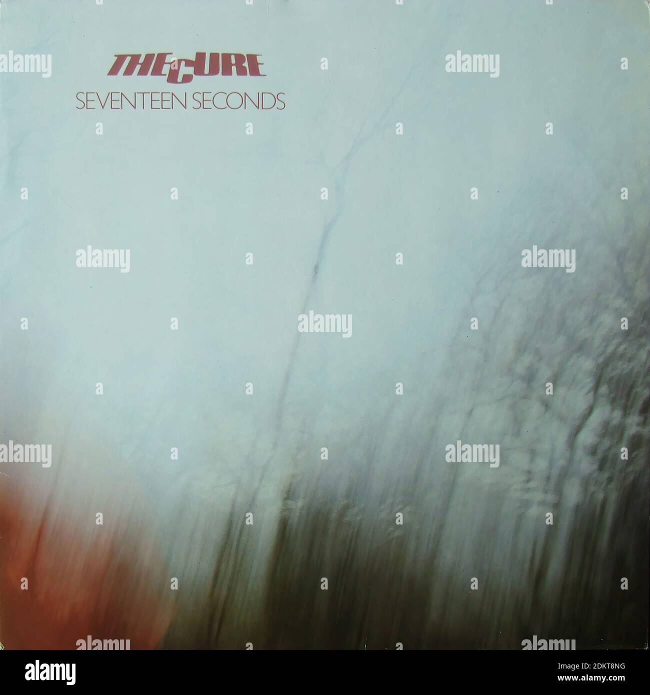 The Cure - Seventeen Seconds - Vintage vinyl album cover Stock Photo ...
