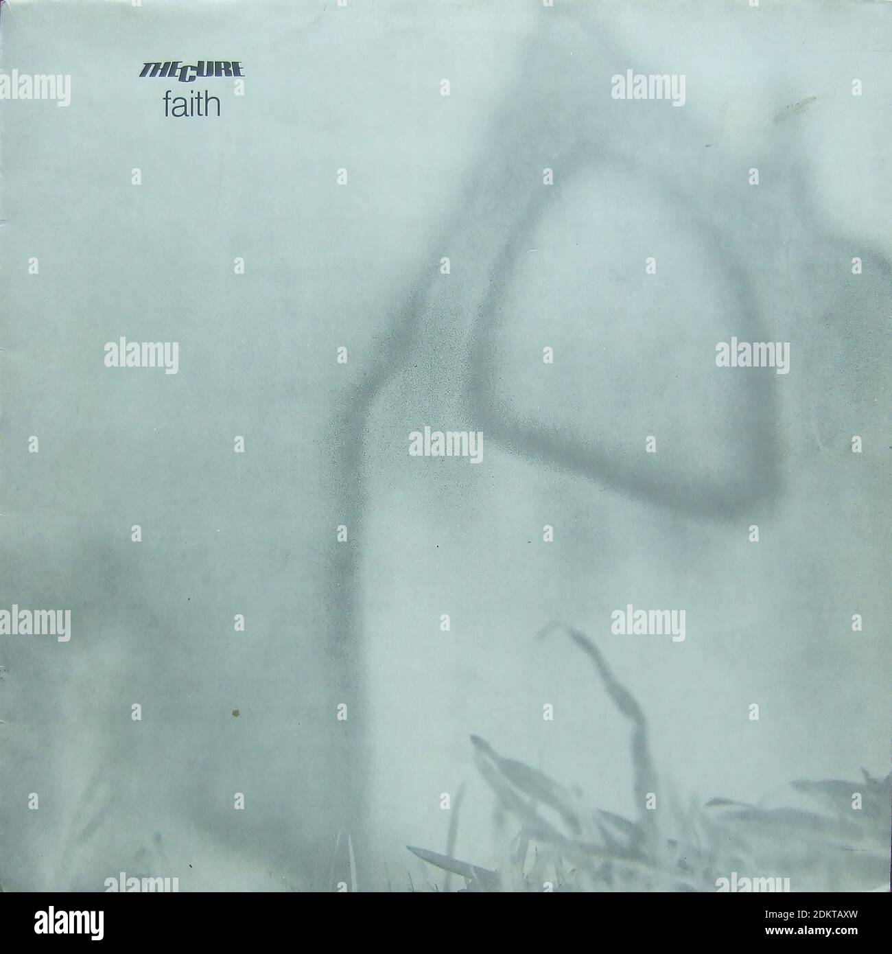 The Cure - Faith, 1981 - Vintage vinyl album cover Stock Photo - Alamy