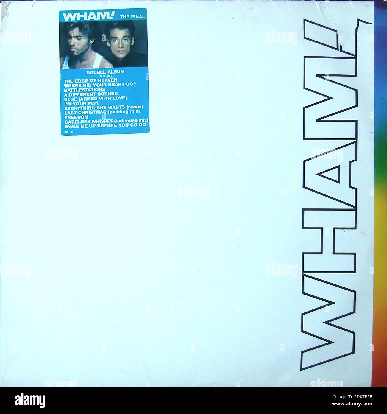 WHAM! - The Final - Vintage vinyl album cover Stock Photo - Alamy