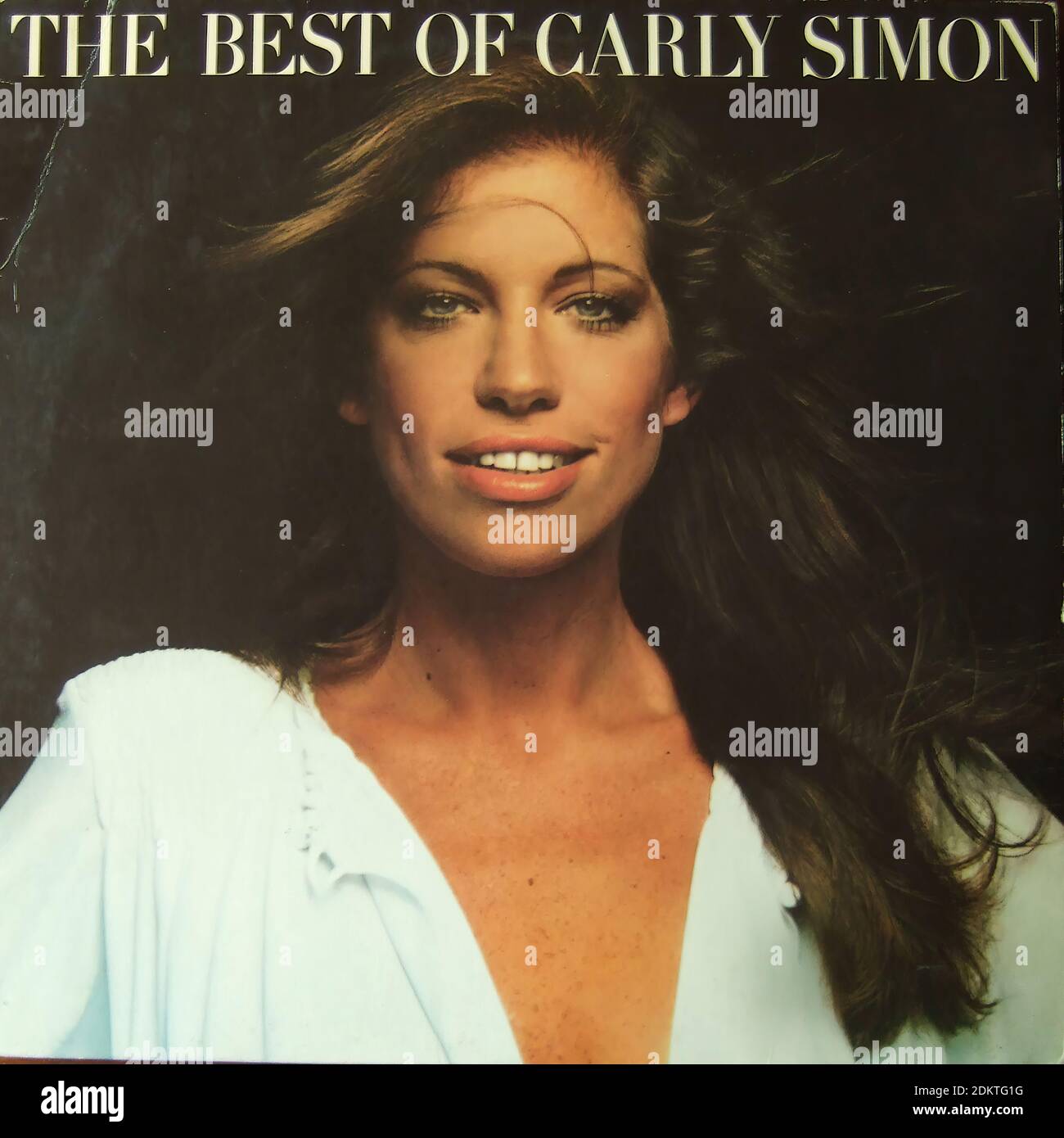 Carly Simon - The Best Of - Vintage vinyl album cover Stock Photo - Alamy