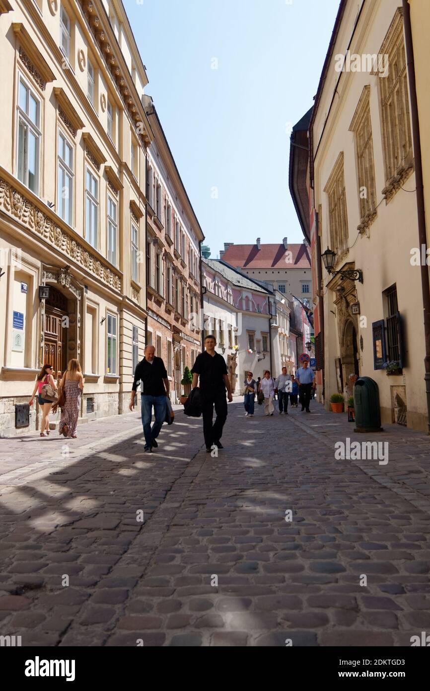 One day in Cracow Stock Photo - Alamy