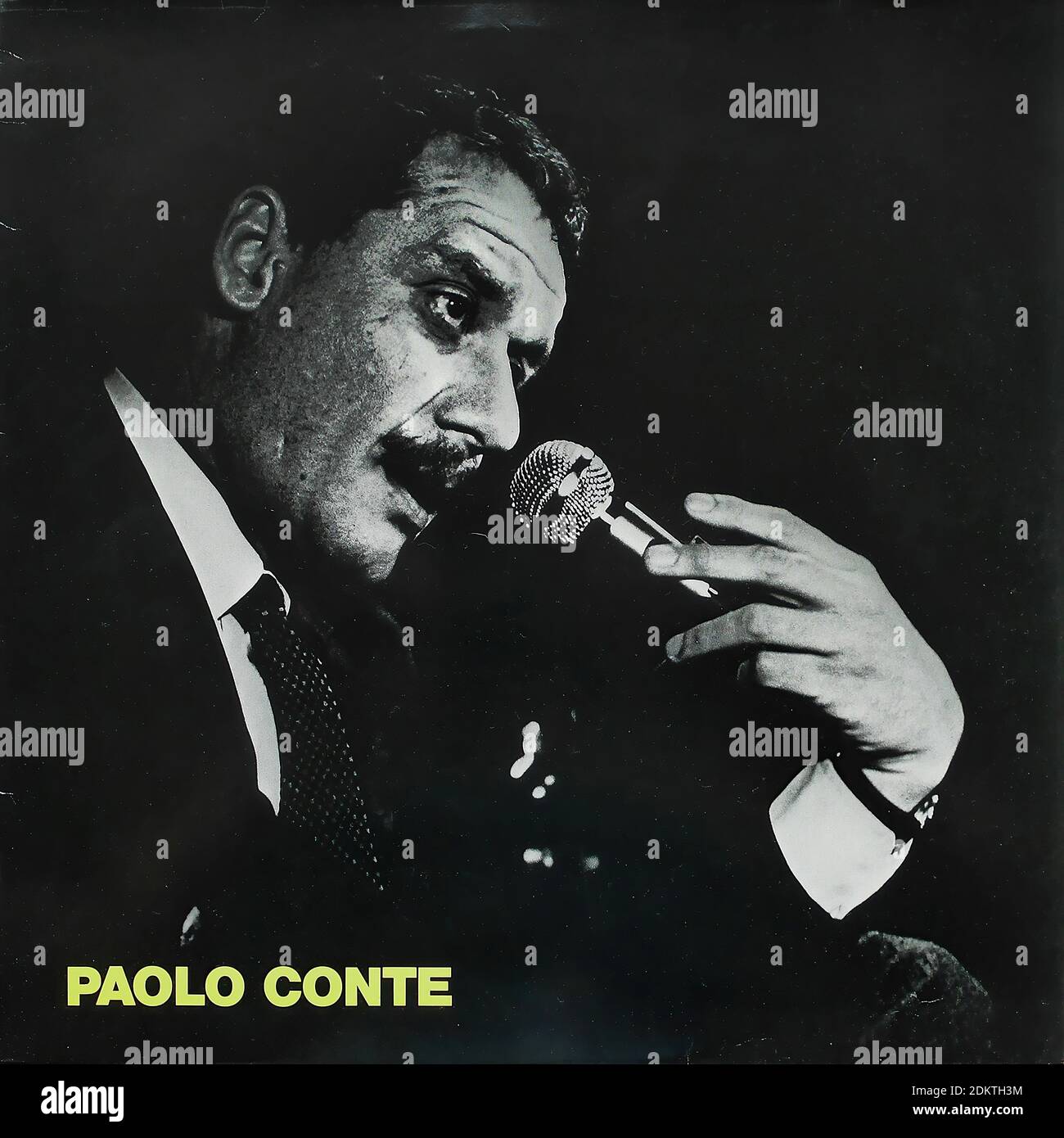 Paolo Conte, 1984 - Vintage vinyl album cover Stock Photo - Alamy