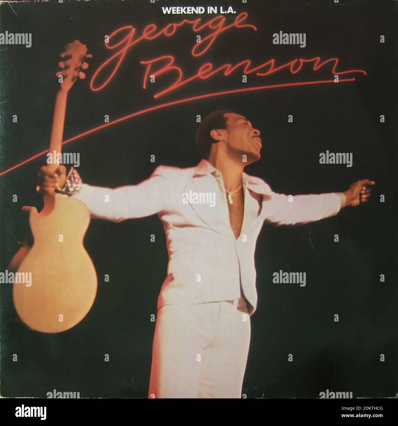 George Benson - Weekend In L.A. - Vintage vinyl album cover Stock Photo ...