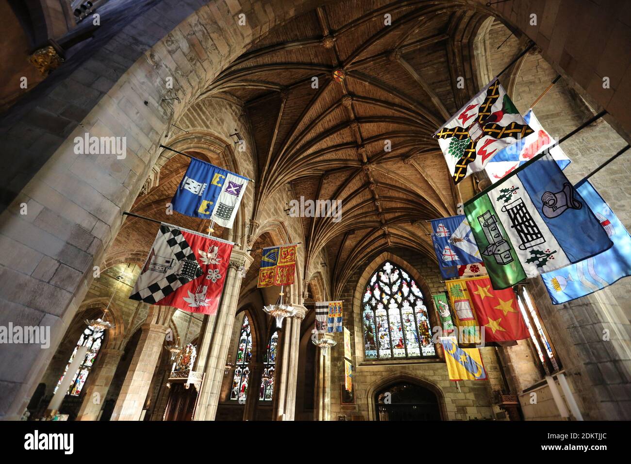 Interior of St Giles' Cathedral in Edinburgh, Scotland Stock Photo - Alamy