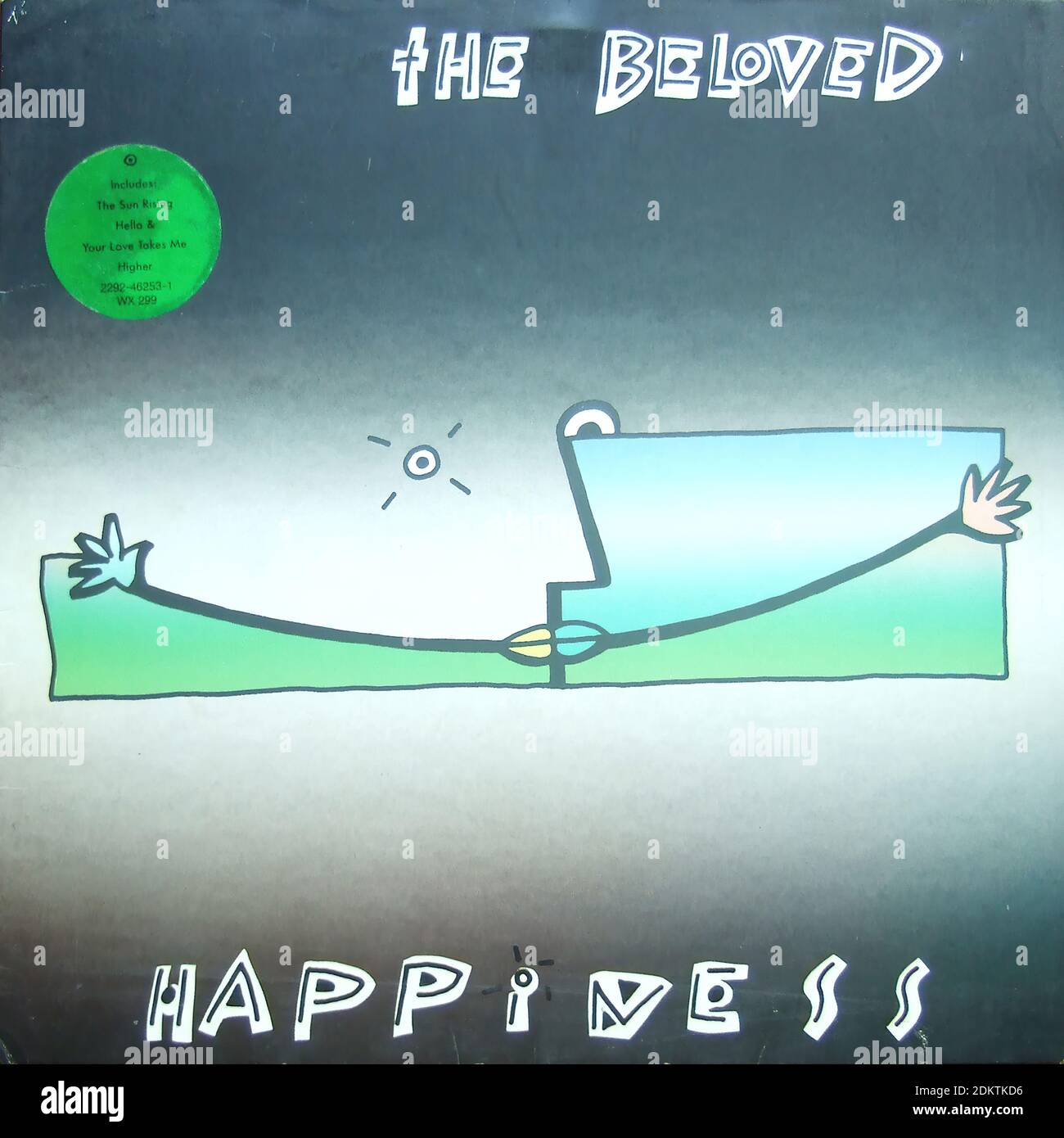The Beloved - Happiness - Vintage vinyl album cover Stock Photo - Alamy