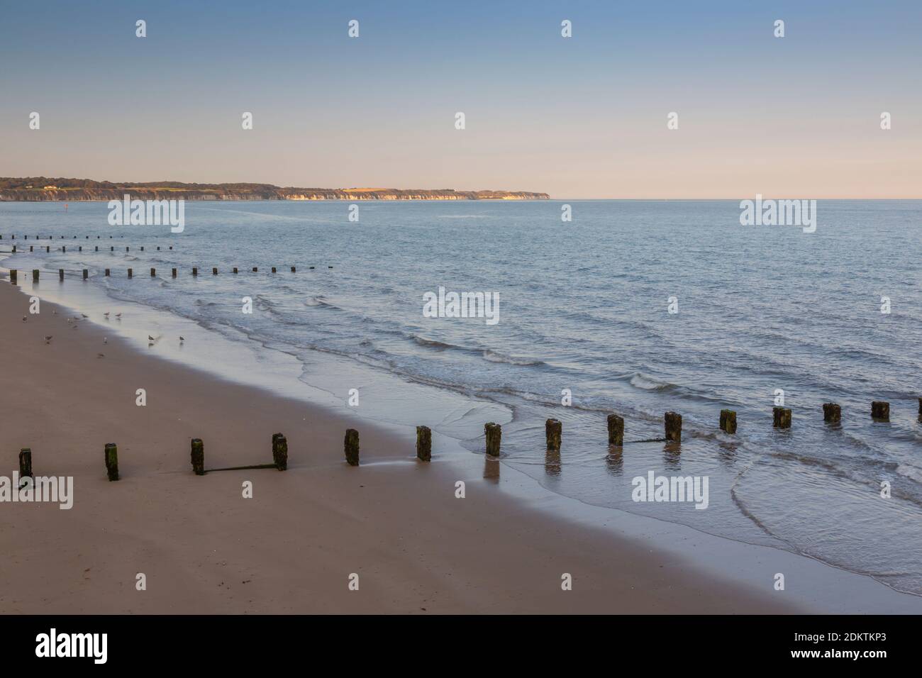 View of the Bridlington Sea Front Beach and Flamborough Head in ...