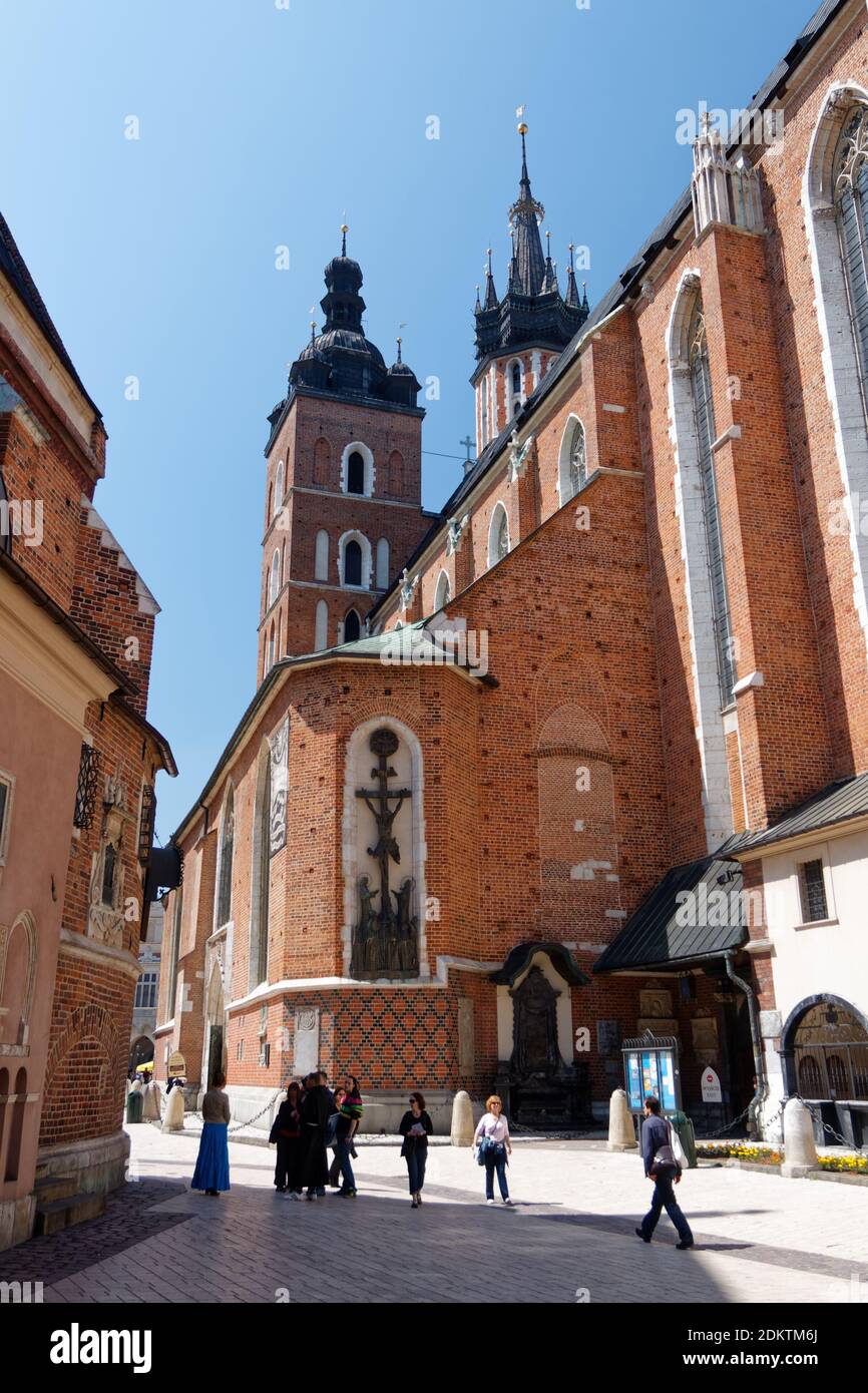 One day in Cracow Stock Photo - Alamy