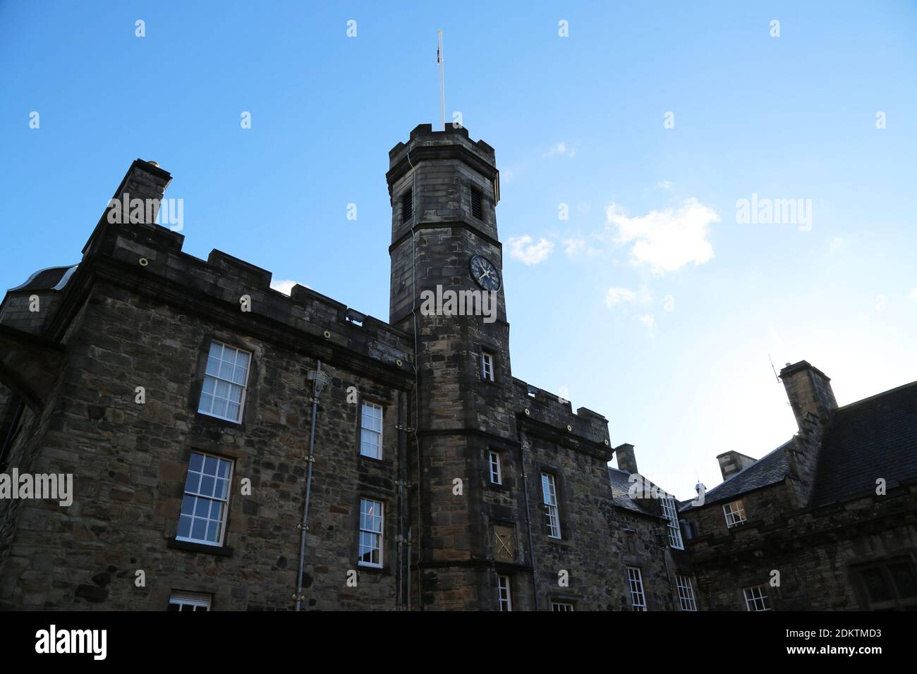 The Royal Palace of Edinburgh castle, Scotland Stock Photo - Alamy