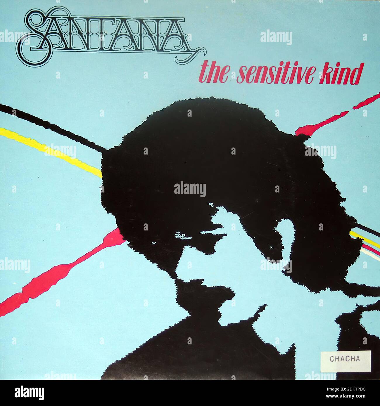 SANTANA The Sensitive Kind Changes - Vintage Vinyl Record Cover Stock ...