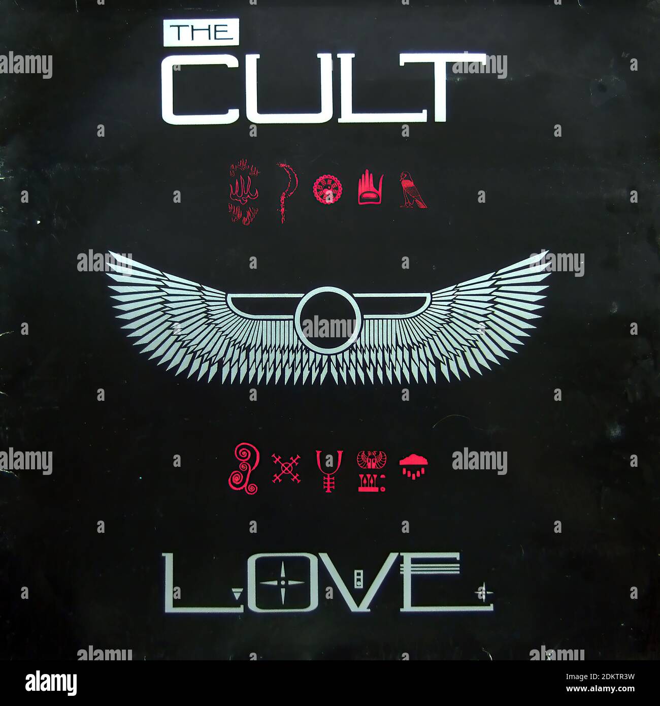 The Cult - Love, 1985 - Vintage vinyl album cover Stock Photo - Alamy