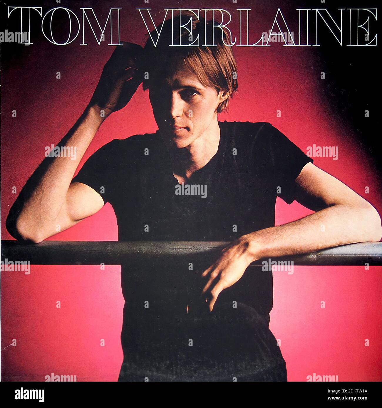 TOM VERLAINE SELF TITLED - Vintage Vinyl Record Cover Stock Photo - Alamy