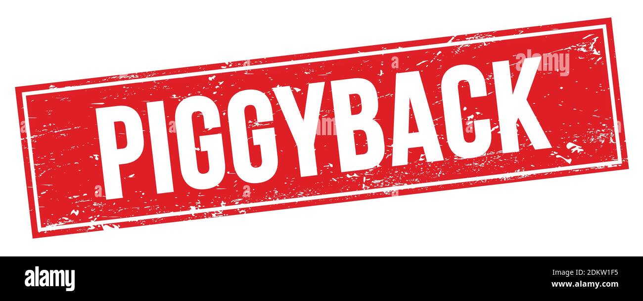 Piggyback text hi-res stock photography and images - Alamy