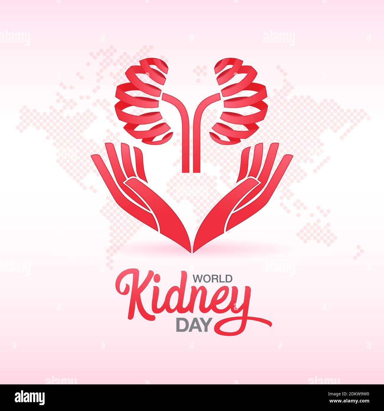 world kidney day vector illustration. Suitable for greeting card ...