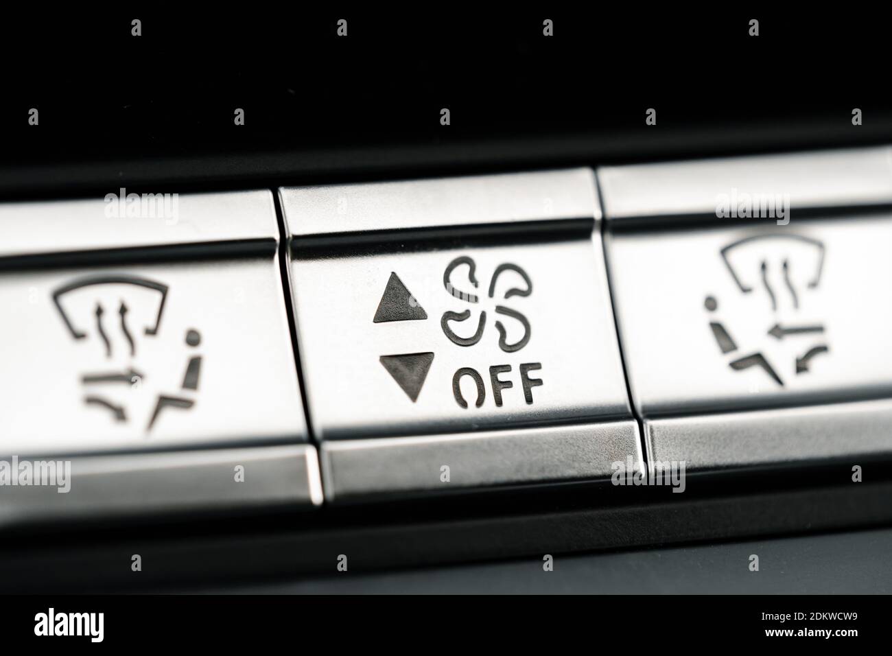 Car dashboard control panel buttons close up Stock Photo - Alamy