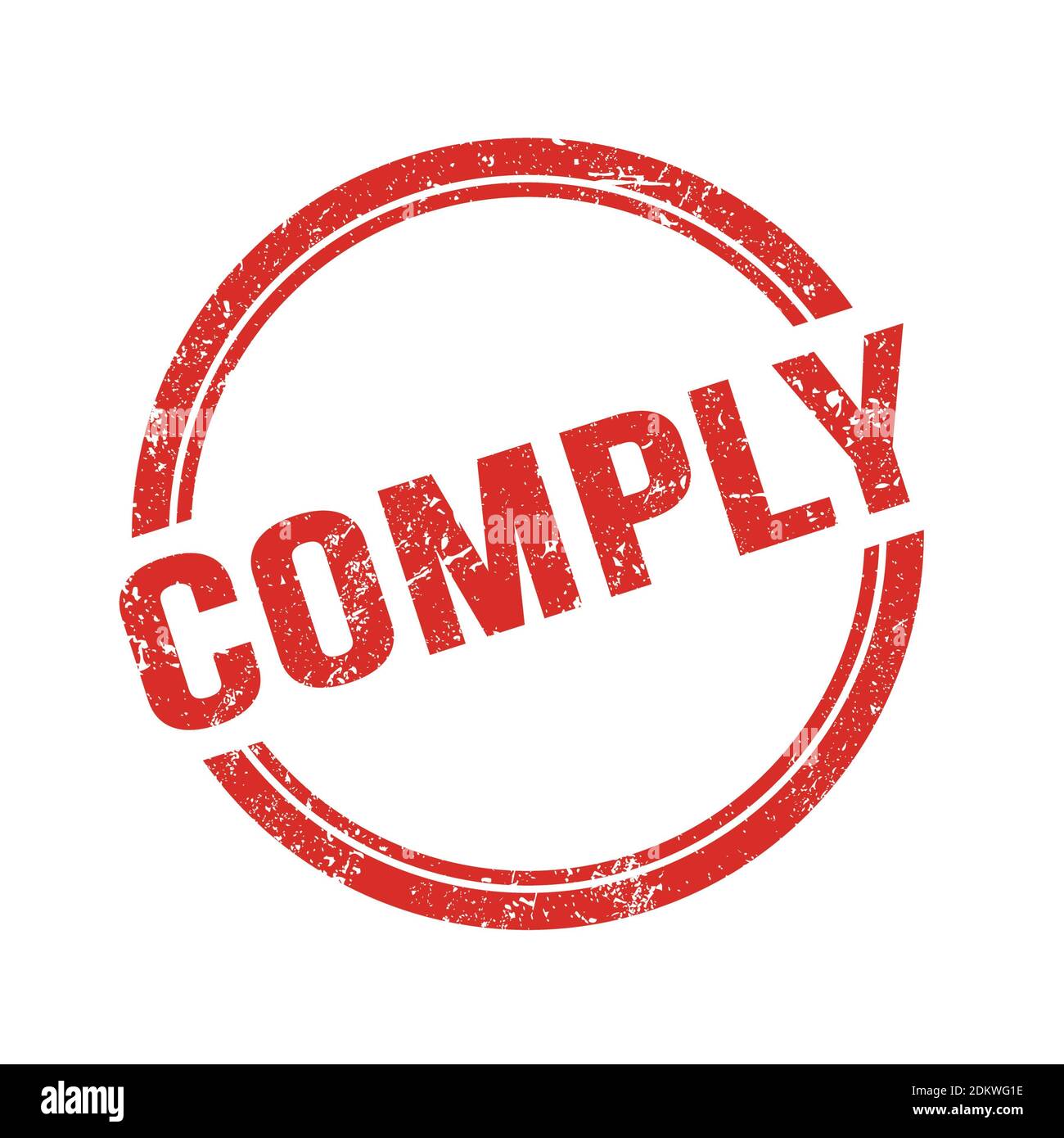 Comply stamp hi-res stock photography and images - Alamy