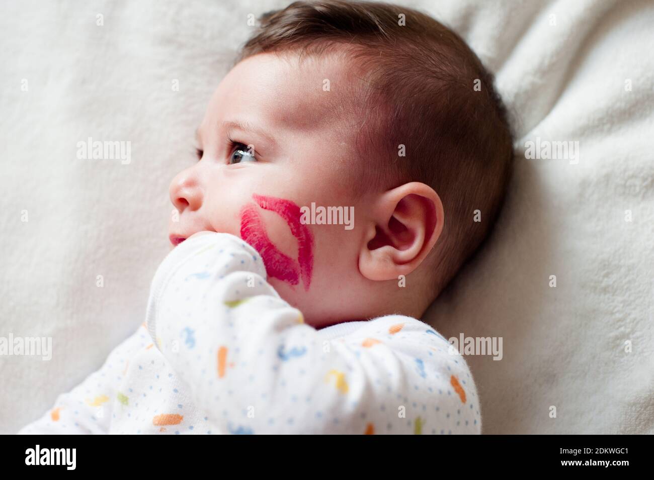 Lipstick Kiss Baby High Resolution Stock Photography and Images - Alamy