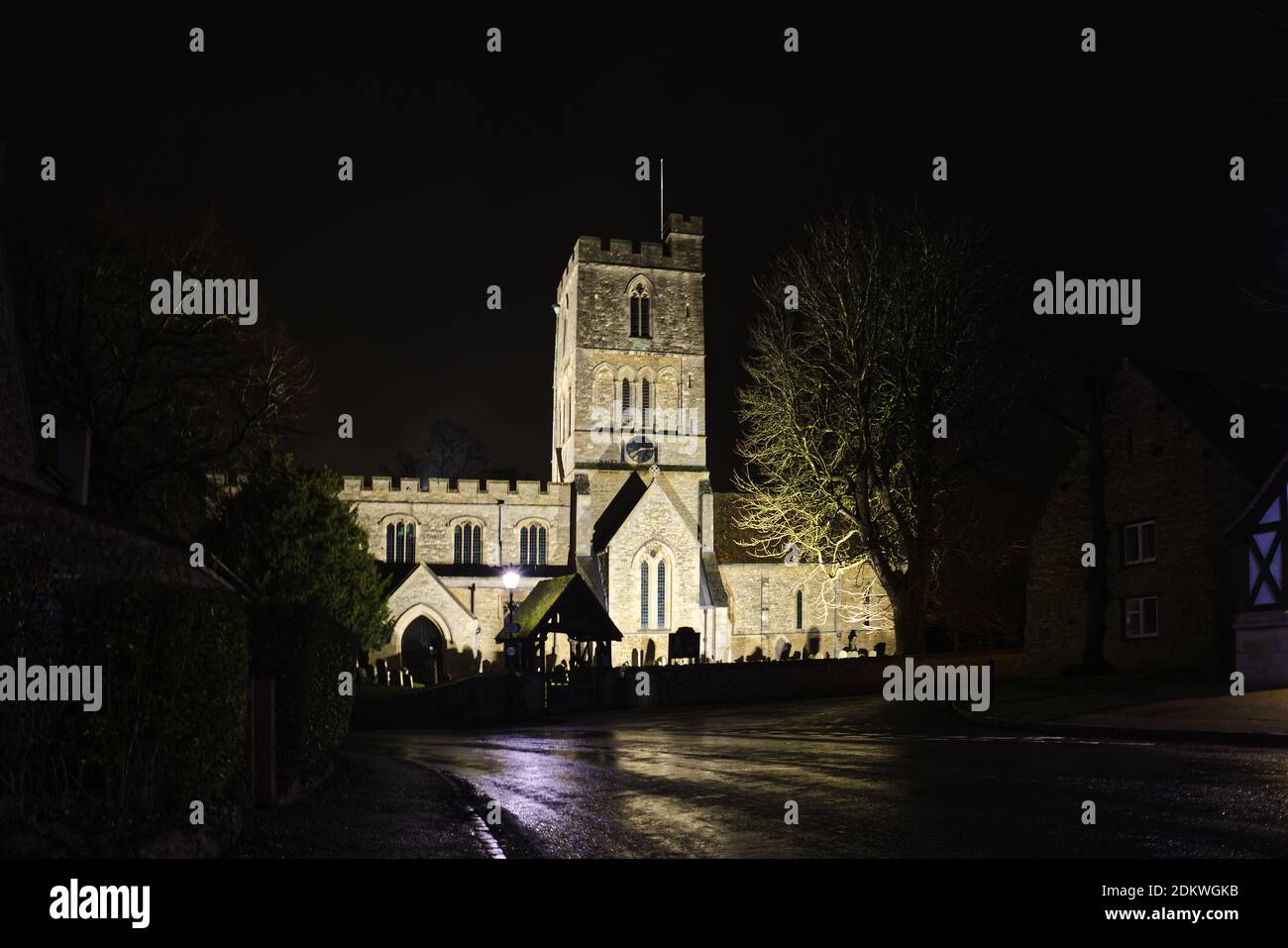 St Mary's Church, Felmersham, Bedfordshire, UK - Village church ...