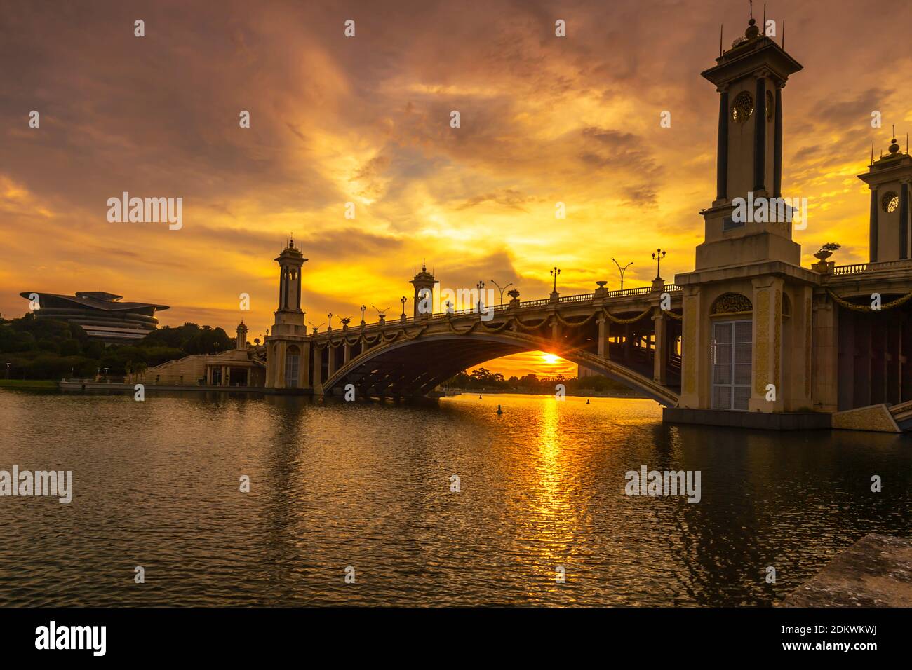 Bridges at Putrajaya Malaysia Stock Photo - Alamy
