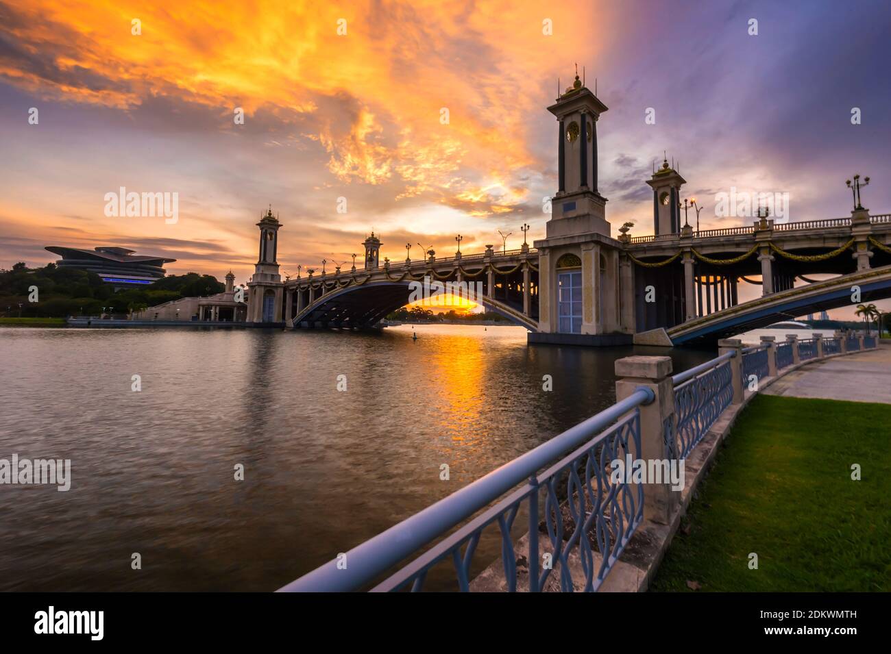 Bridges at Putrajaya Malaysia Stock Photo - Alamy