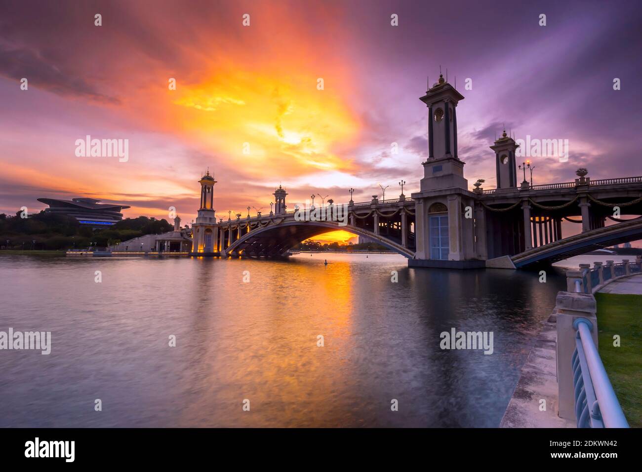 Bridges at Putrajaya Malaysia Stock Photo - Alamy