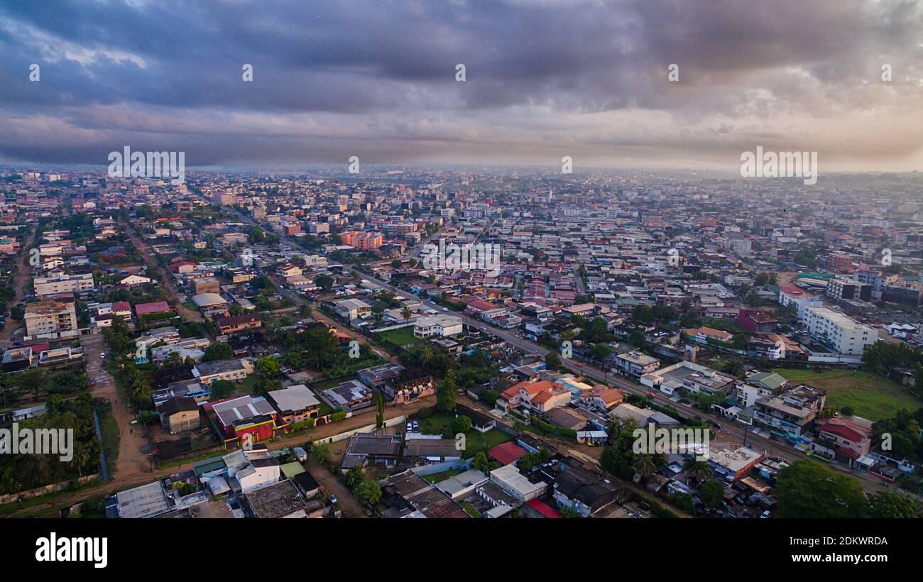 Abidjan city view hi-res stock photography and images - Alamy