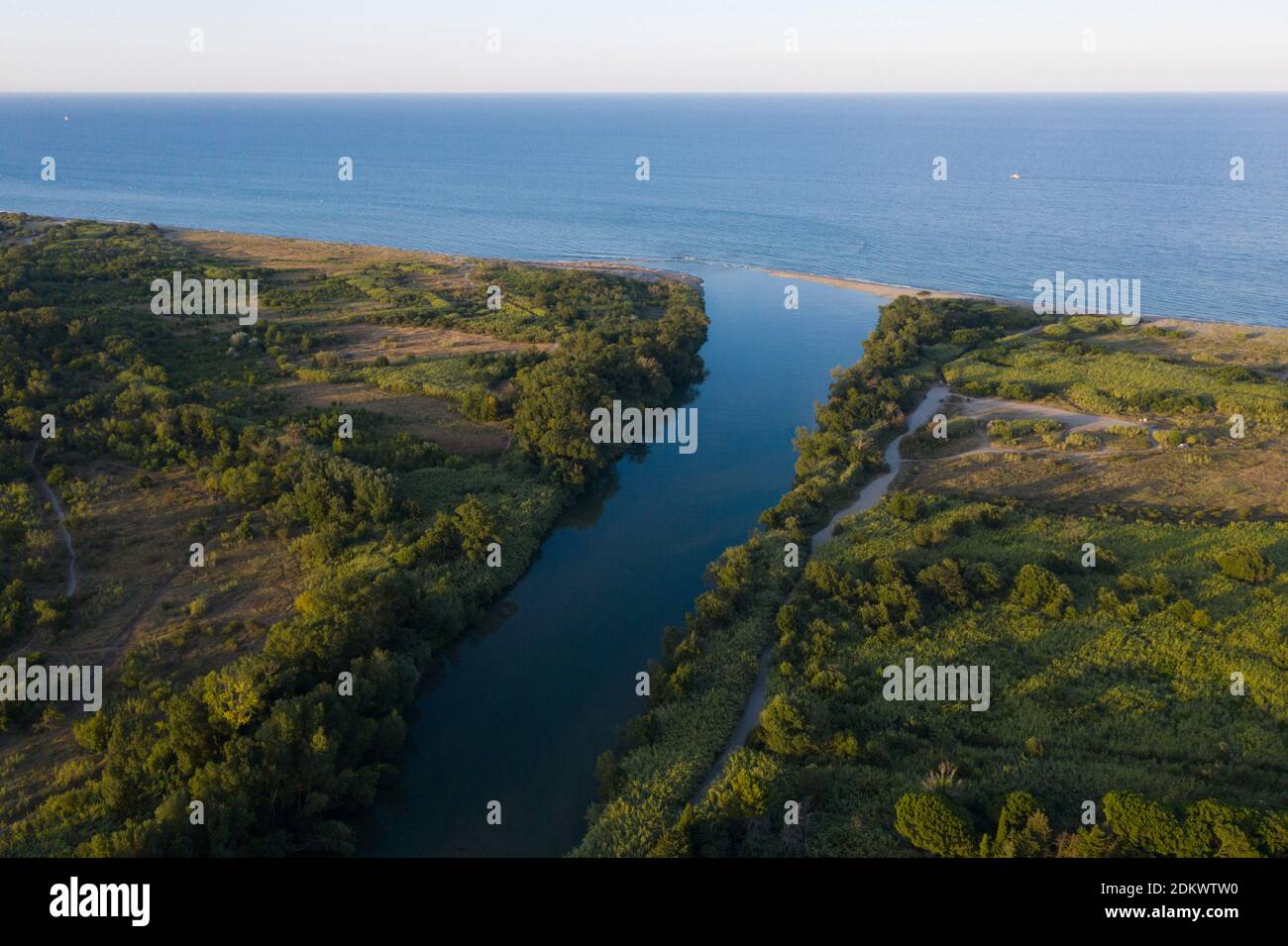 Argeles-sur-Mer (south of France): Mas Larrieu National Nature Reserve ...