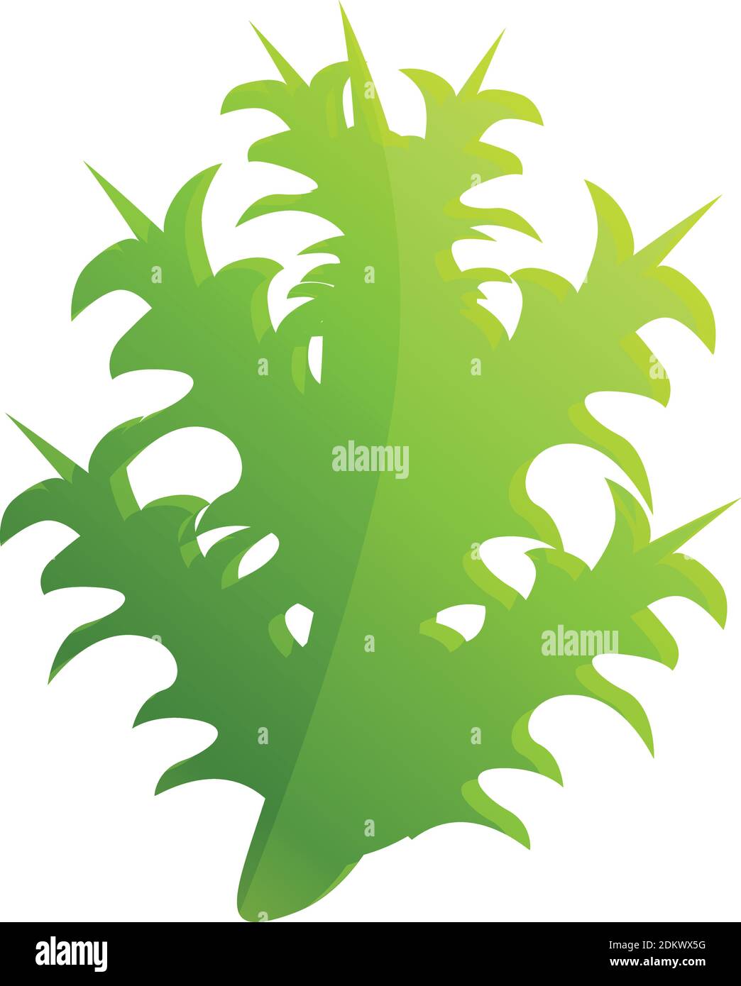 Thistle scotland plant leaf icon. Cartoon of thistle scotland plant ...