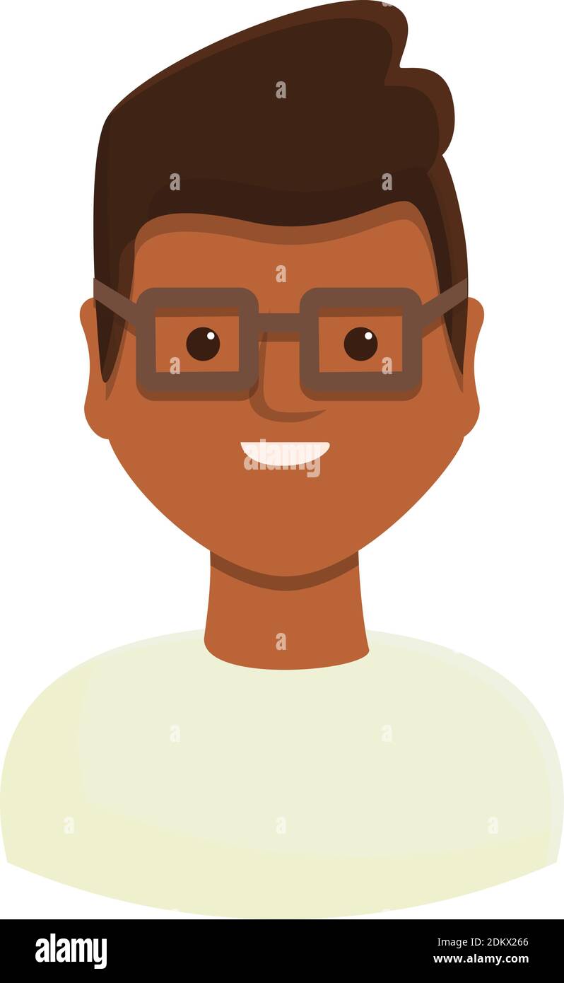 Young scientist icon. Cartoon of young scientist vector icon for web ...