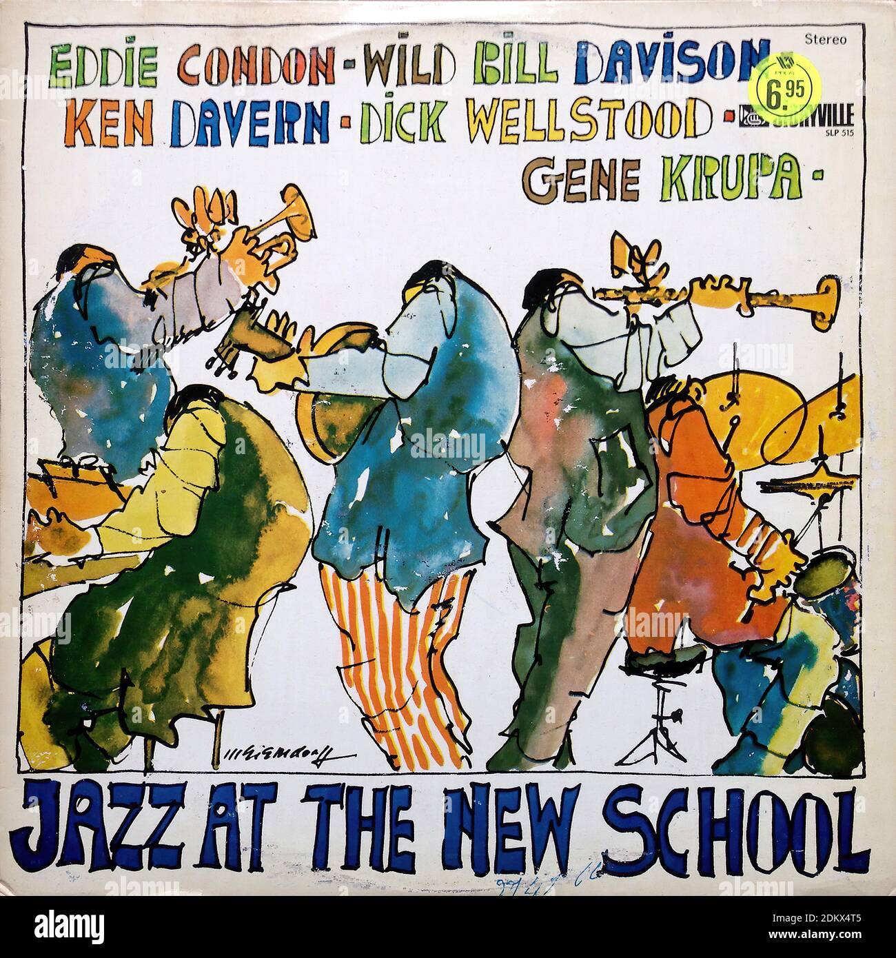 Eddie Condon, Wild Bill Davis, Ken Davern, Dick Wellstood, Gene Krupa ...