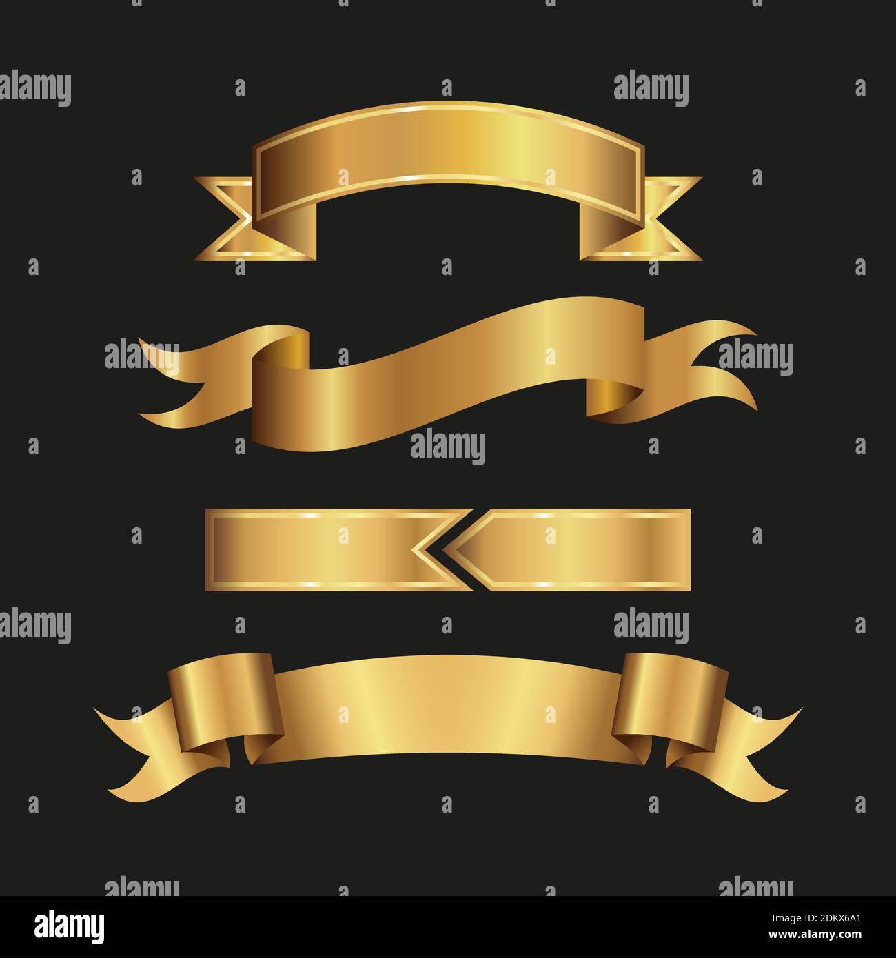 Gold shiny wave on hi-res stock photography and images - Alamy