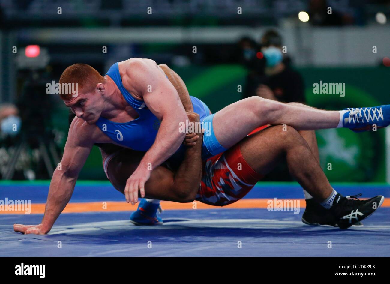 Belgrade, Bulgaria. 13th December, 2020. Musa EVLOEV (RUS) and ...