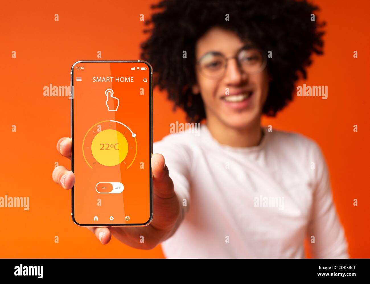 Smarthome display hi-res stock photography and images - Alamy