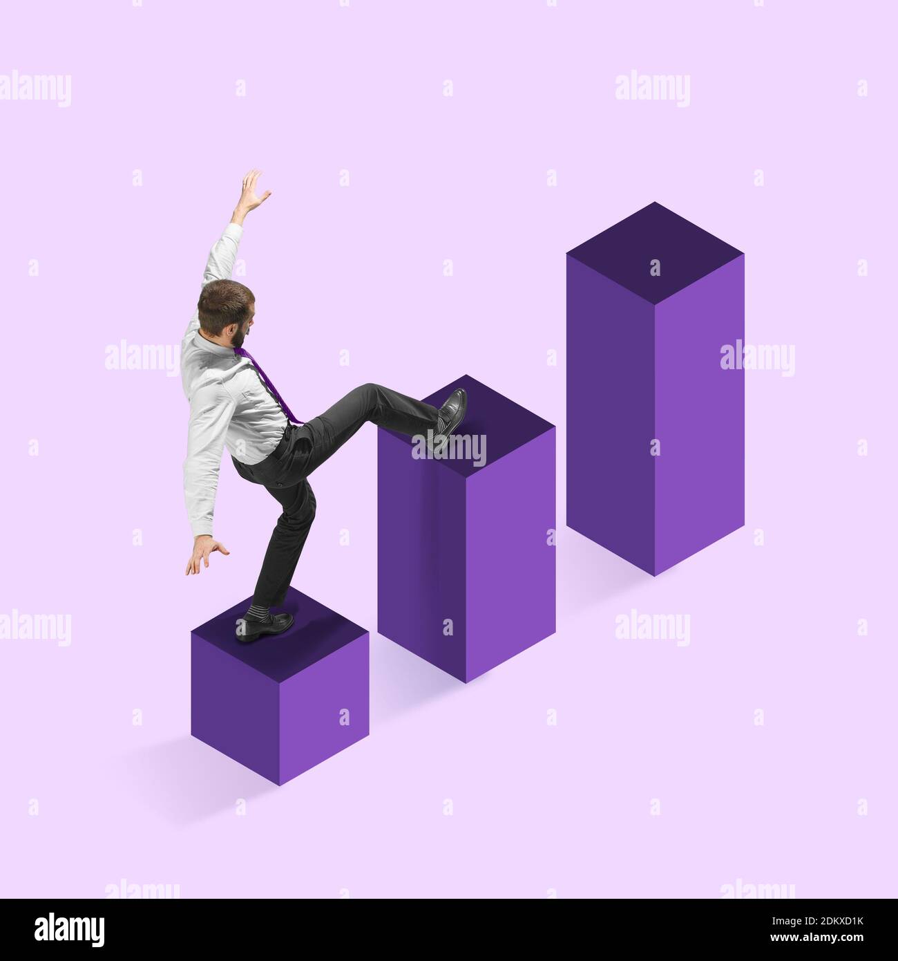 Computer artwork stairs hi-res stock photography and images - Alamy