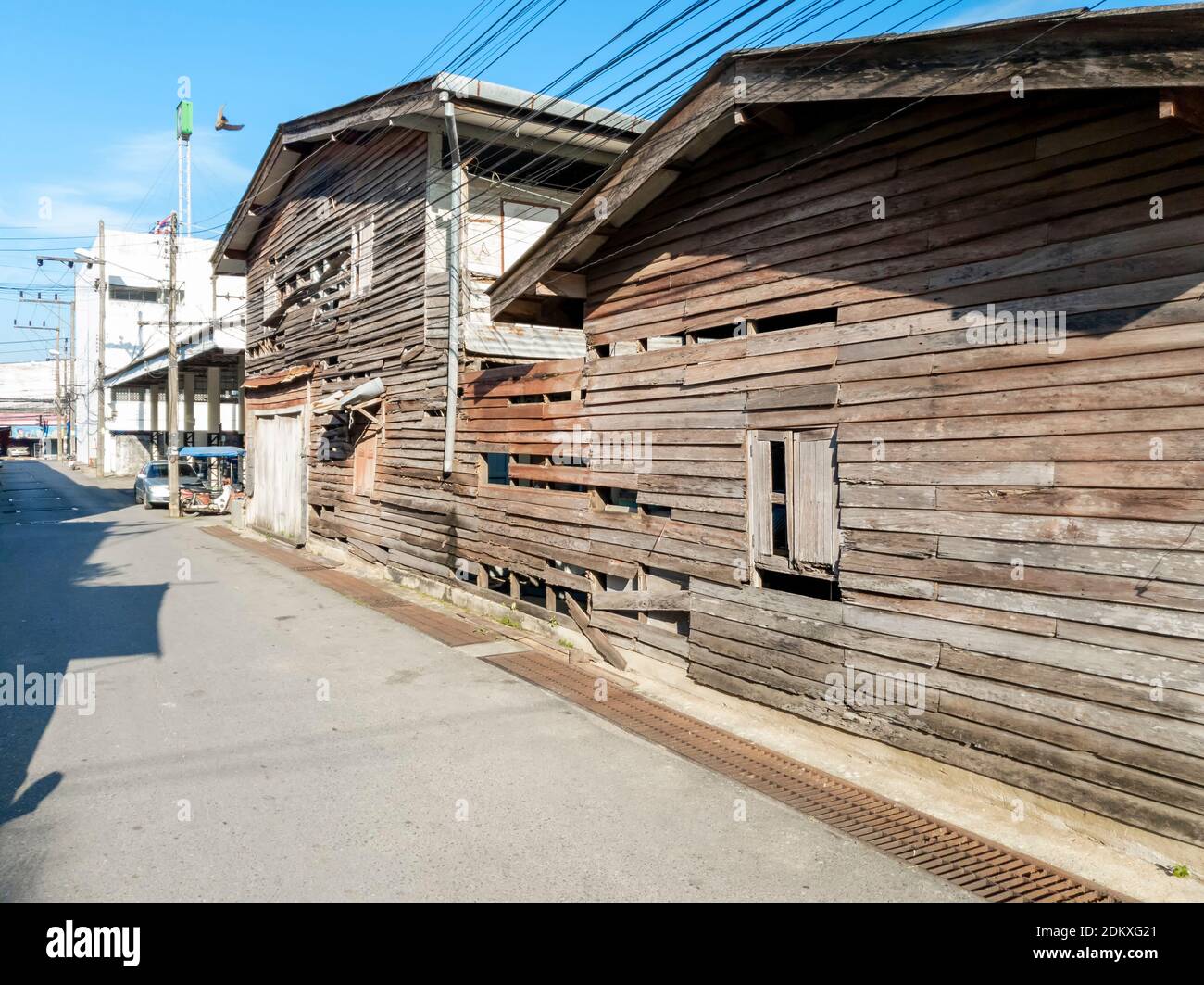Historic Wooden Building, Satun Town Stock Photo - Alamy