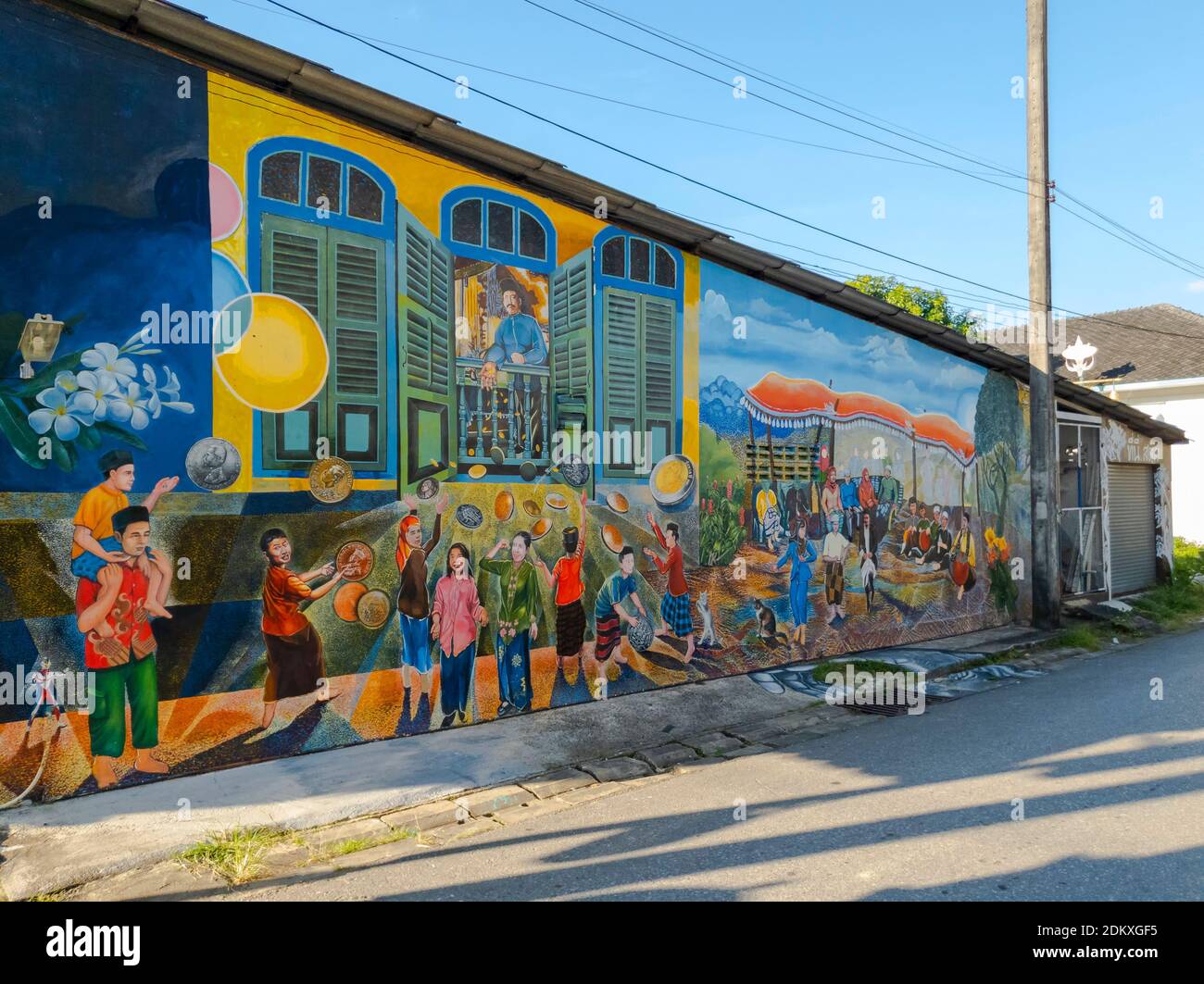 Street Art in Satun Town, Southern Thailand Stock Photo - Alamy